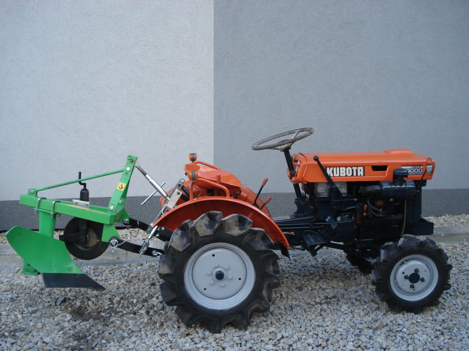 Pług 1 skibowy | Traktorki Zampol - Traktorki-japonskie.pl